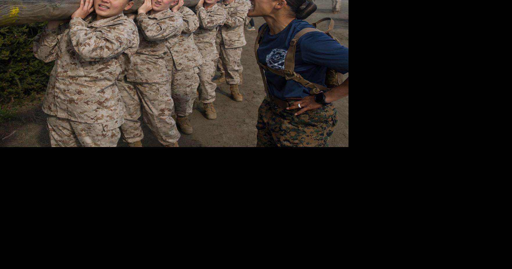 Charles City woman part of first female Marine platoon in San Diego