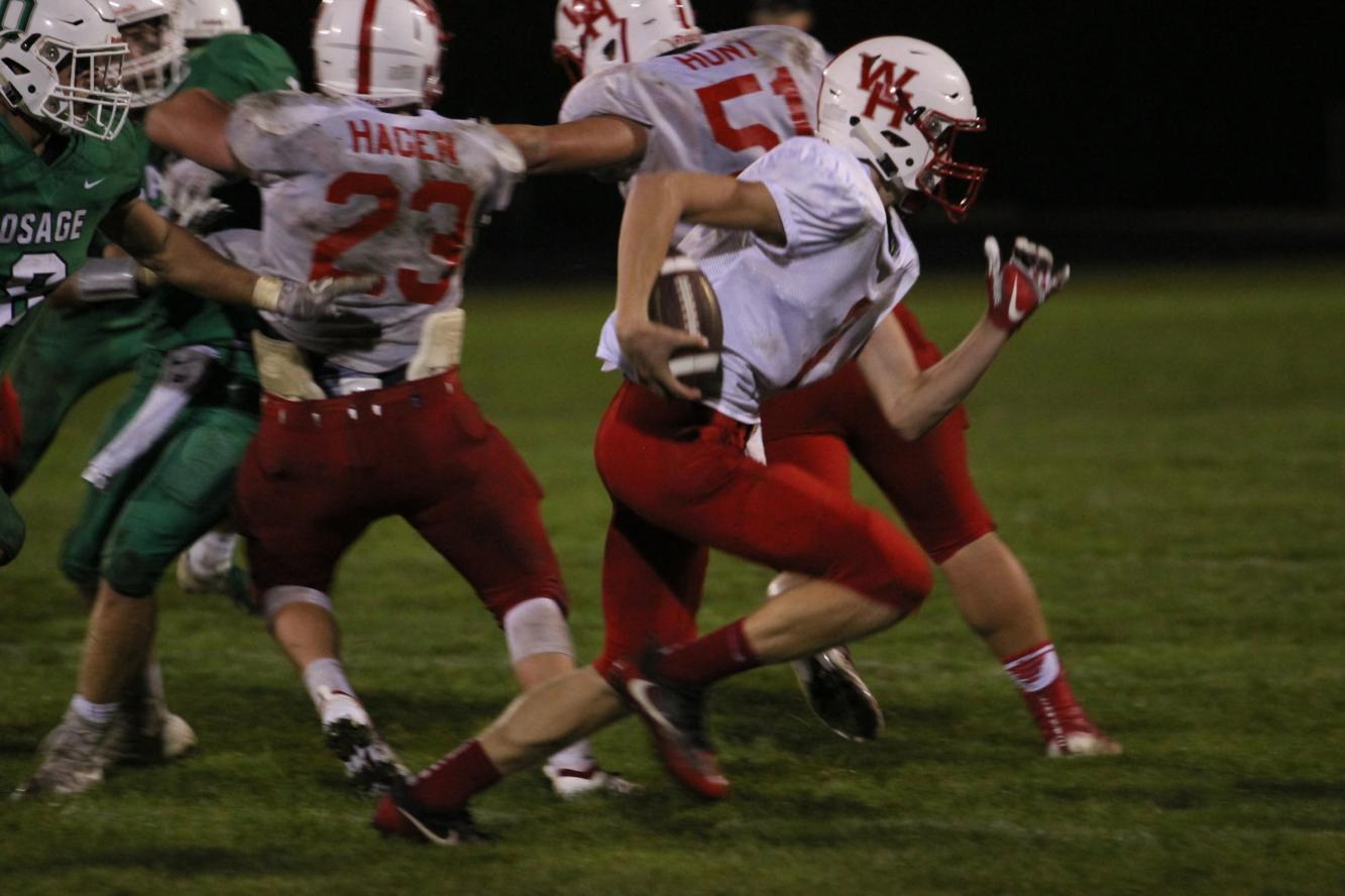 West Hancock football: Eagles stick to the ground, take down Osage