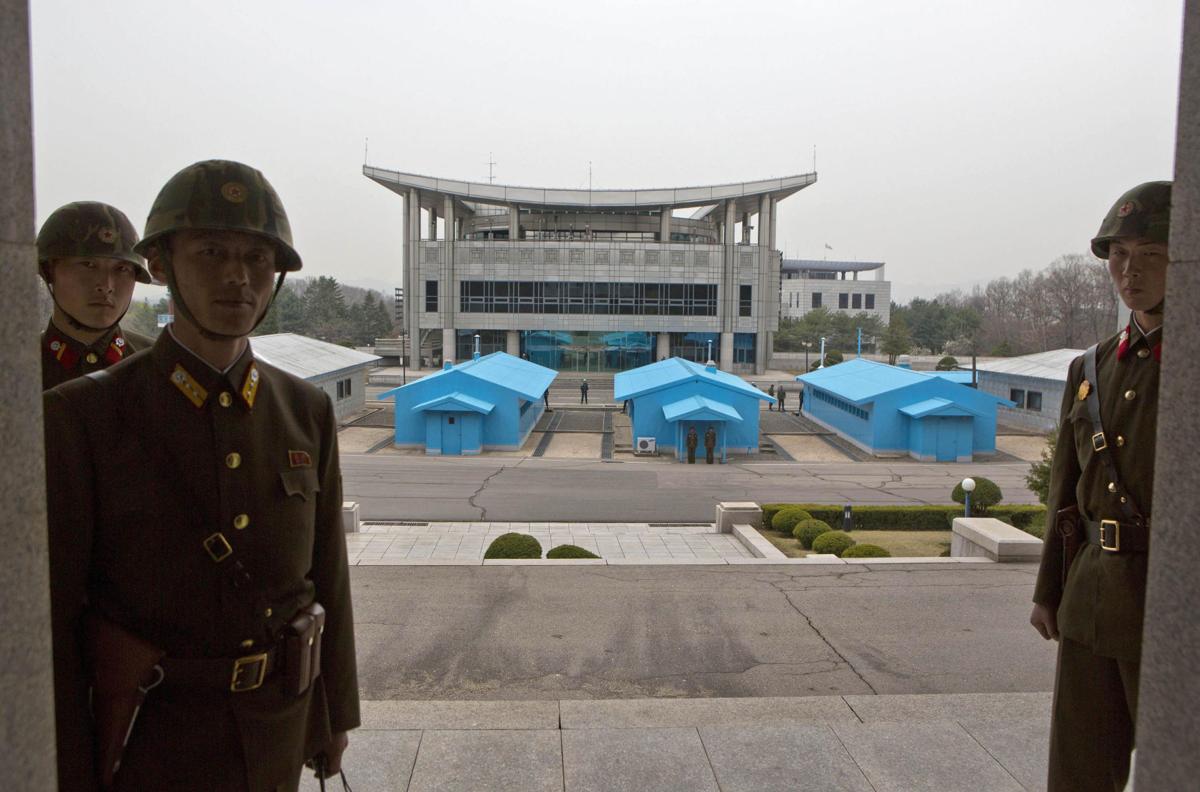 A look inside the Korean border village of Panmunjom, site for rivals ...