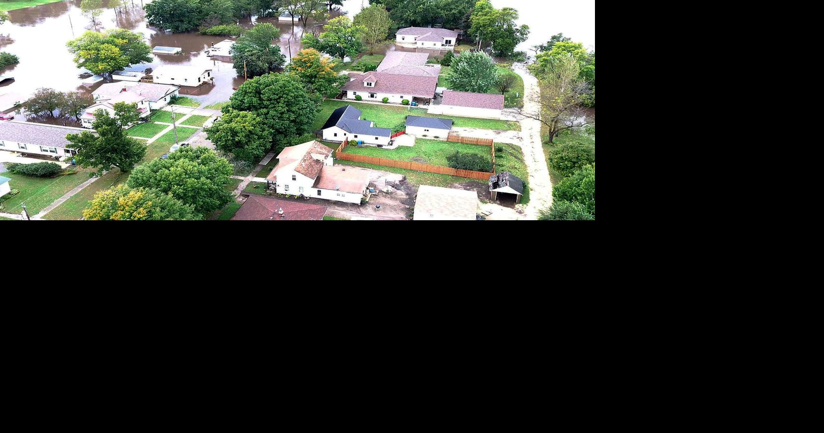 Update: Greene flood waters receding, record Shell Rock River levels ...