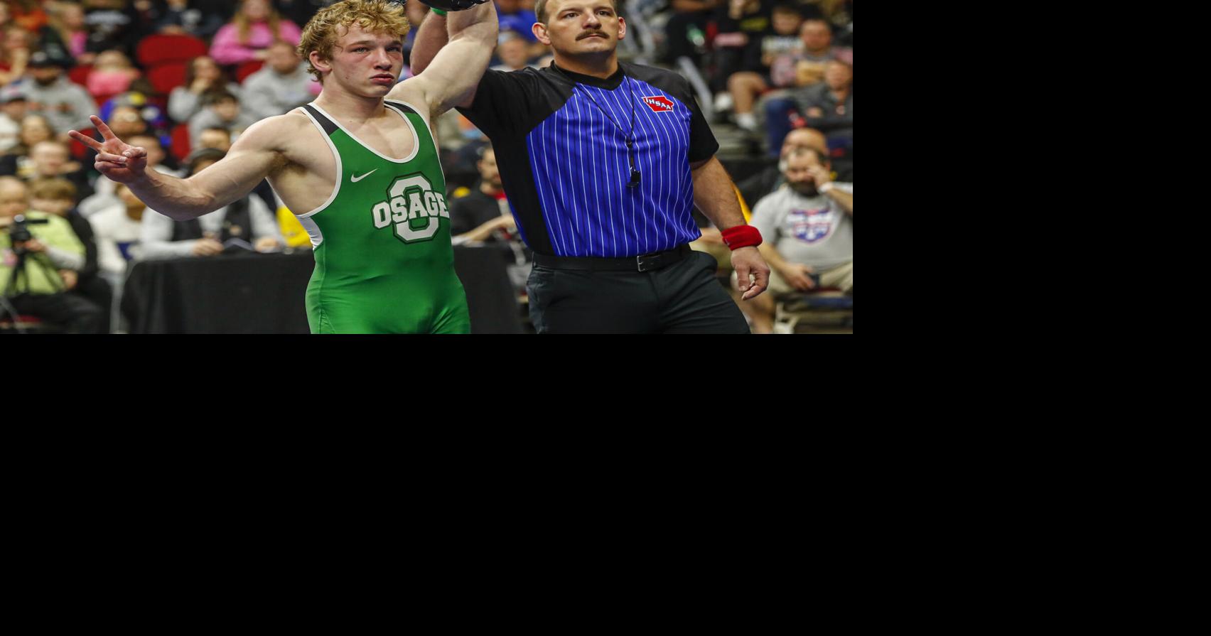 High school boys' wrestling: Osage rakes in Top of Iowa Conference honors