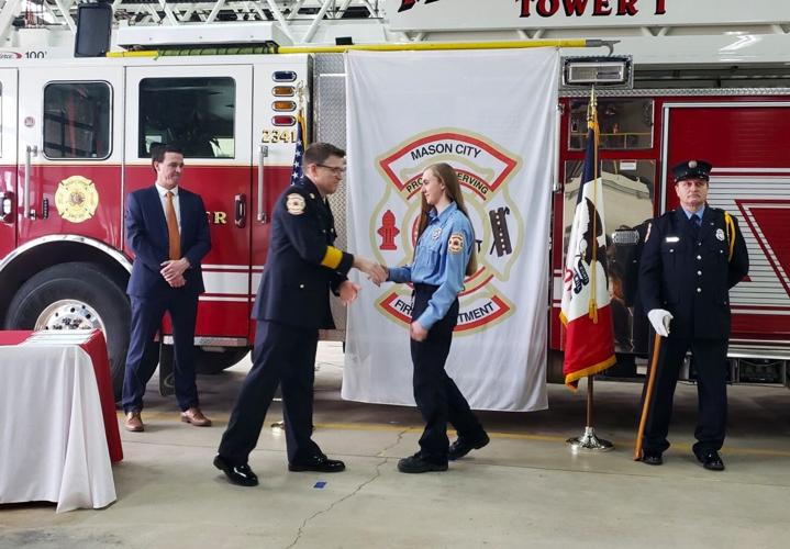 Three new MCFD firefighters sworn in on Wednesday