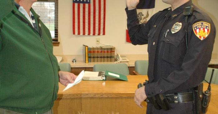 New officer joins Osage Police Dept.