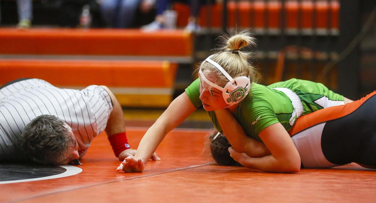 Emma Grimm seeks state title in third year on the mat