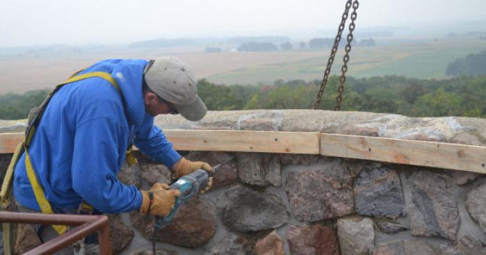 Pilot Knob tower gets major maintenance work