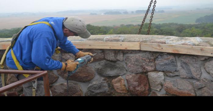 Pilot Knob tower gets major maintenance work