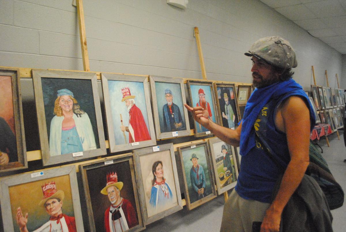 Artist inspired to attend National Hobo Convention