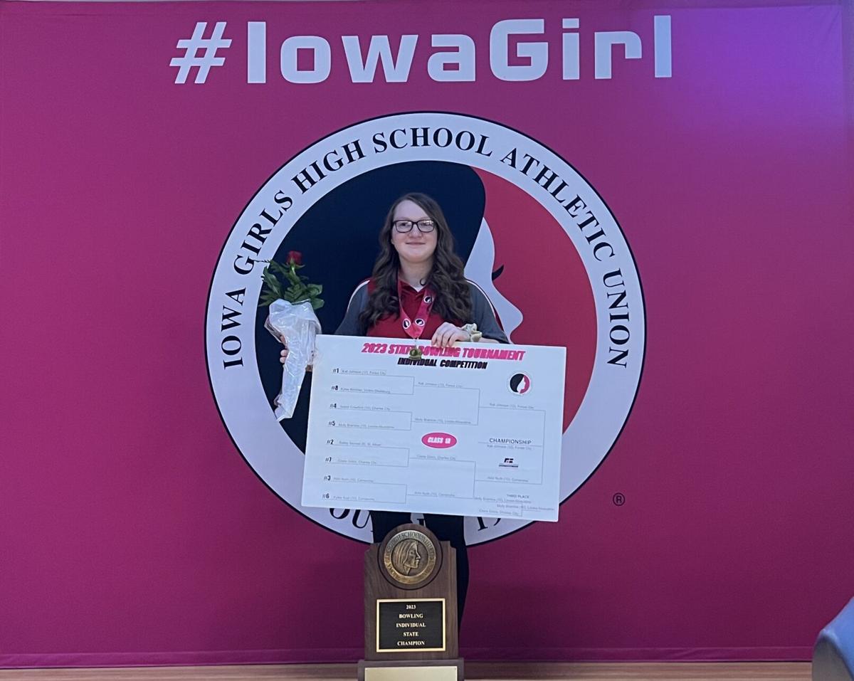 High school girls' bowling: Forest City's Kali Johnson wins Class 1A ...