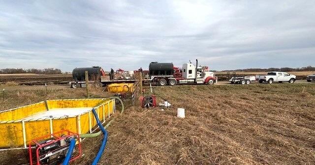 Peat fire winds down in Mt. Valley Township after extraordinary ...