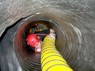 Primera, Fire Department hold training for confined-space rescue response