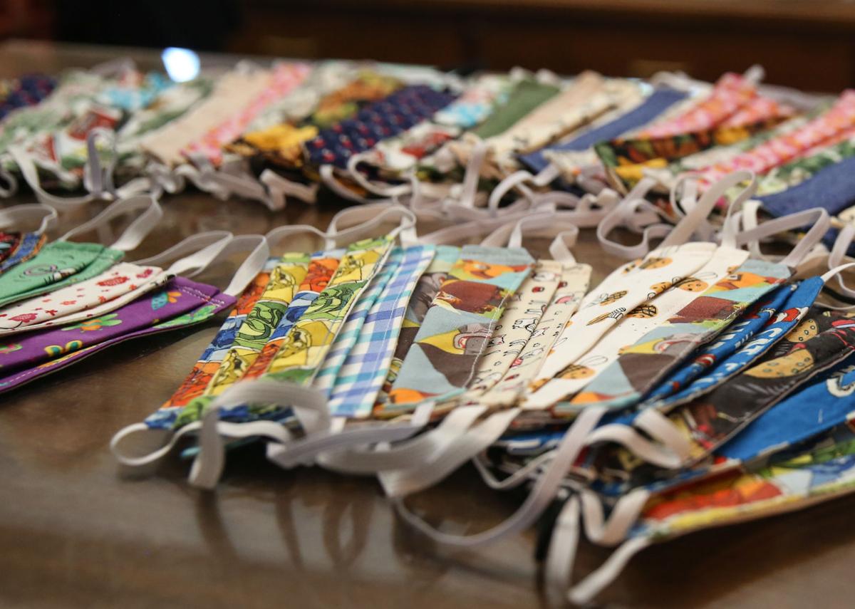 Volunteers making thousands of masks for Mason City residents