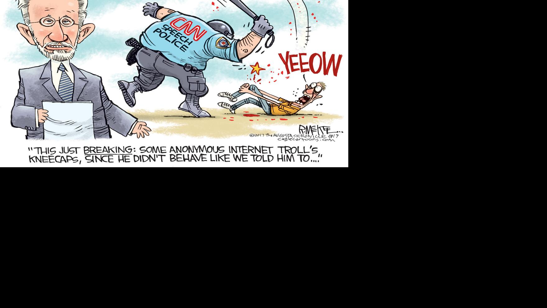 Political cartoons: CNN, media, Putin, Twitter, violence | Columnists ...