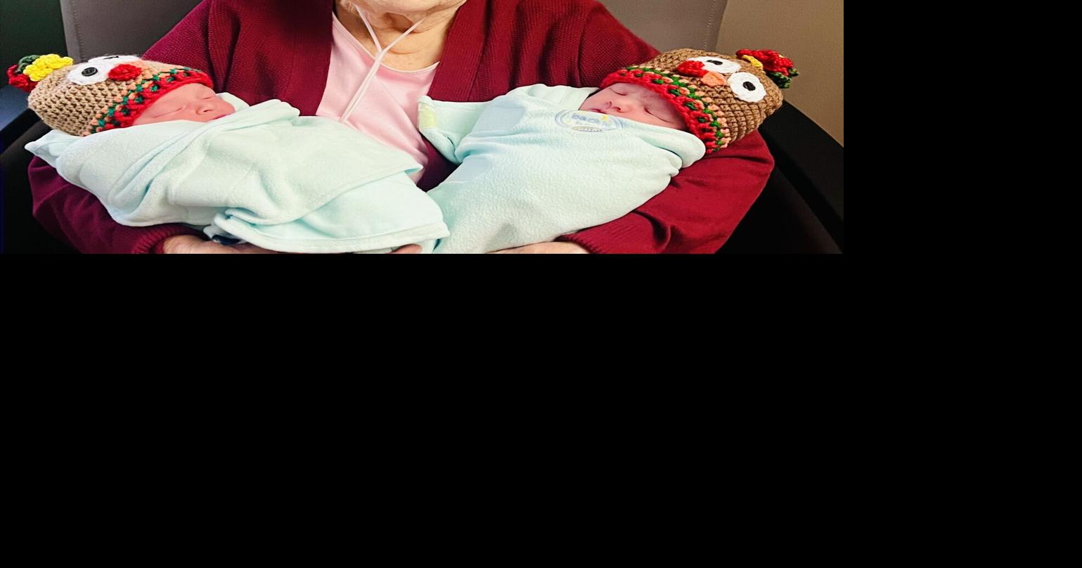 Mason City woman has twins 72 years after great-grandma dud