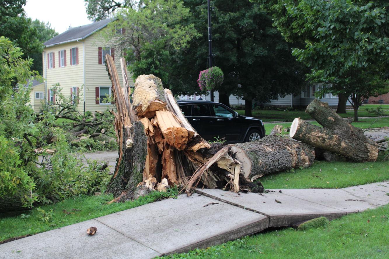 High winds rip through North Iowa, damage reported