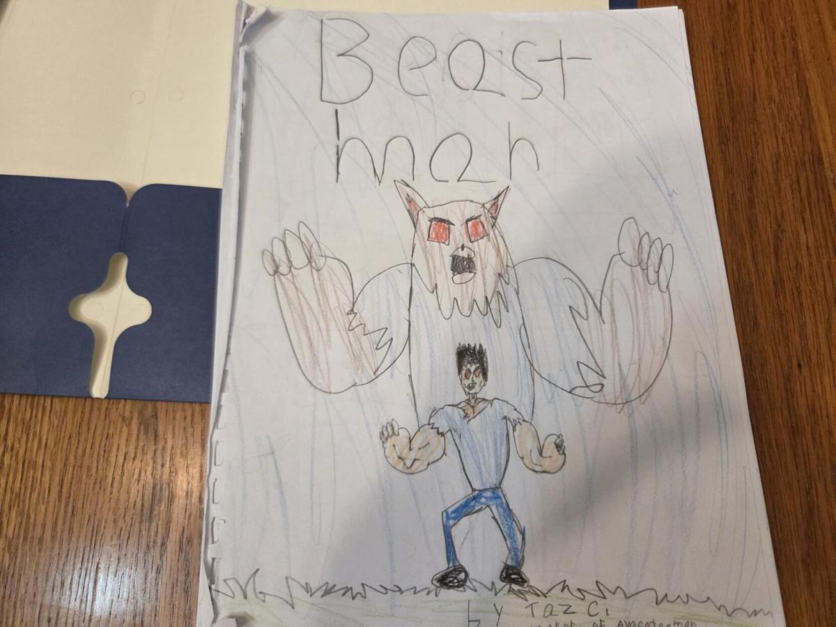 Plymouth boy creates comic books