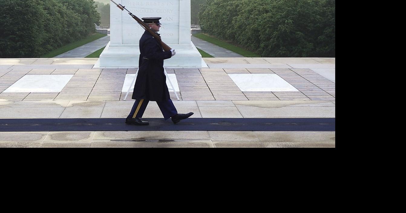 Sergeant completes duty guarding tomb of Unknown Soldier