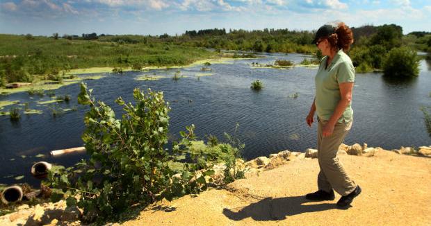 Lost Grove Lake reaches full crest