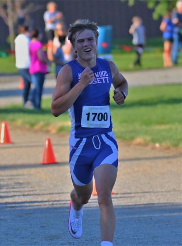 Rollene goes from football player to XC winner in first ever meet