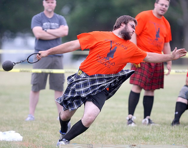 Highland games put old-time spin on strongman competitions