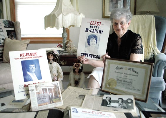 Betty McCarthy celebrated for a lifetime of service