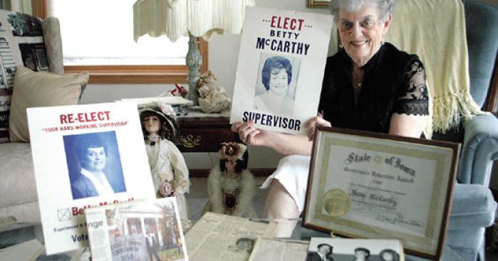 Betty McCarthy celebrated for a lifetime of service