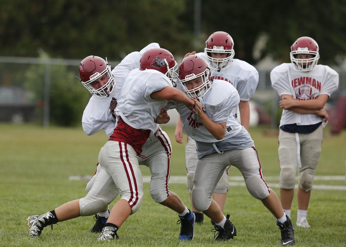 Newman Catholic football relying on young players to step up