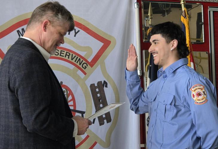 Five new members join Mason City Fire Department