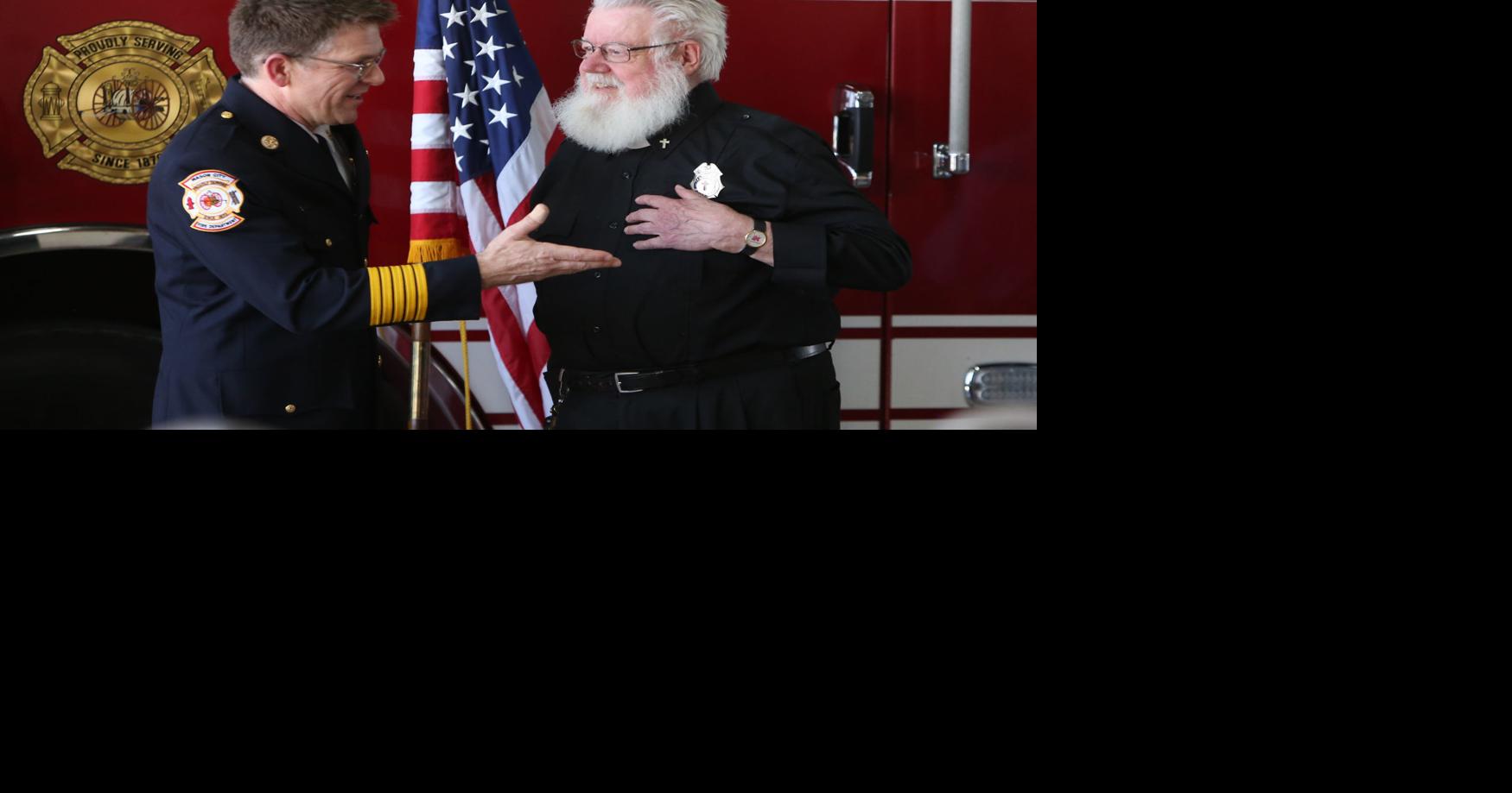 Mason City Fire Dept. swears in recruits, announces promotions at ceremony