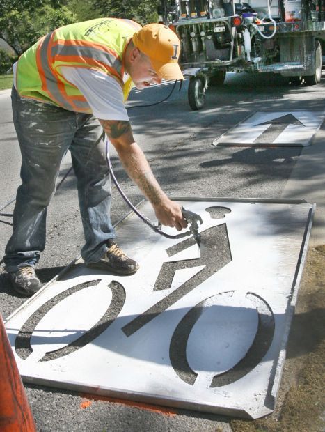 Sharrows are coming to streets near you | Mason City & North Iowa ...