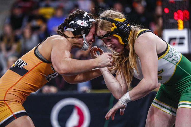 Girls' State Wrestling: Charles City's Lilly Luft claims title at 130 ...