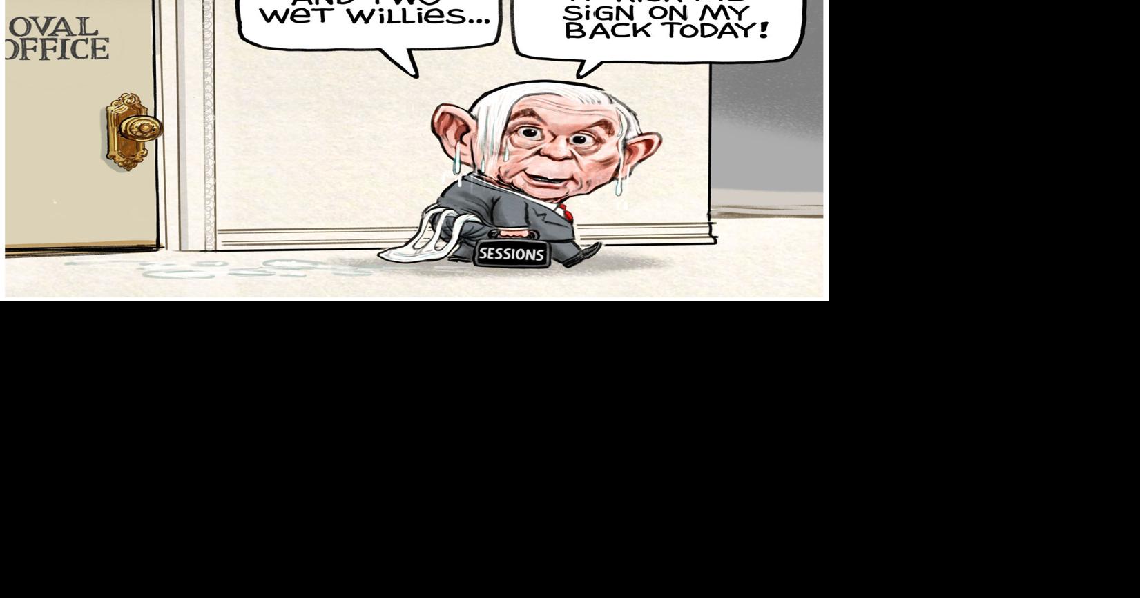 Political cartoons: Session, military, Congress, ban, scouts