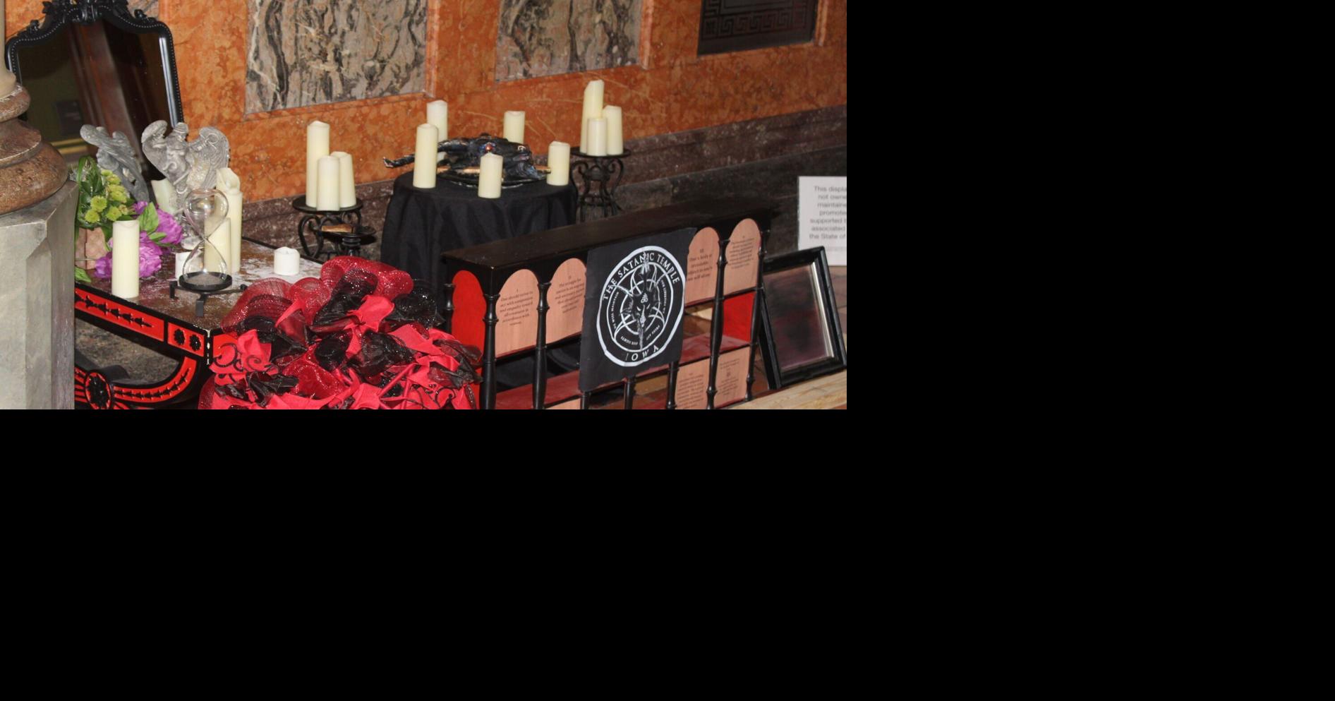Iowa Satanic holiday display at State Capitol denied