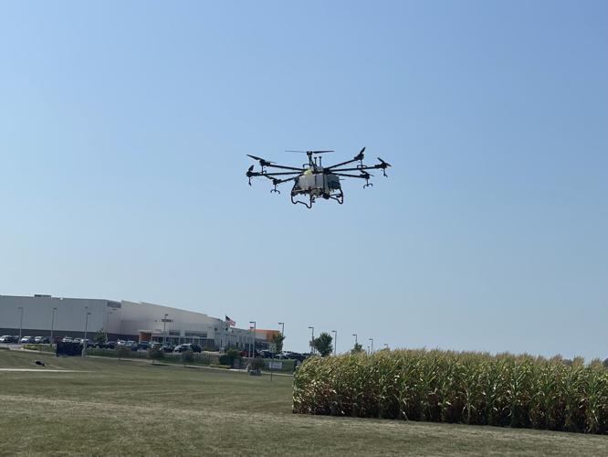 Ag drone usage growing in North Iowa