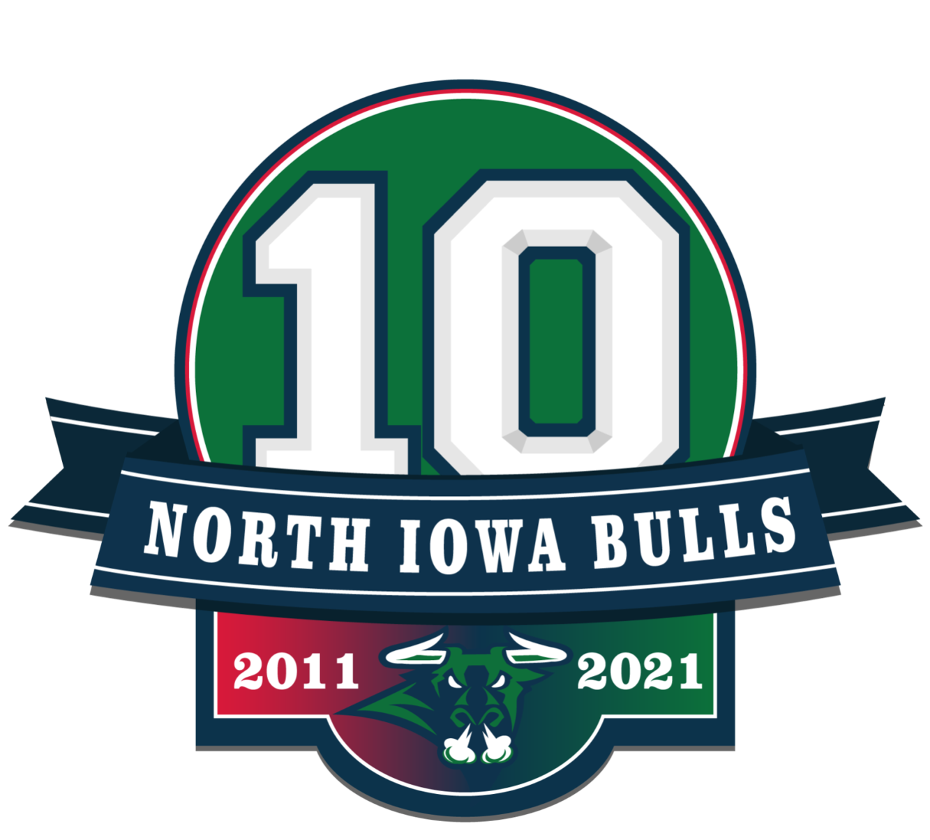 North Iowa Bulls unveil new logo, slogan to celebrate 10th anniversary