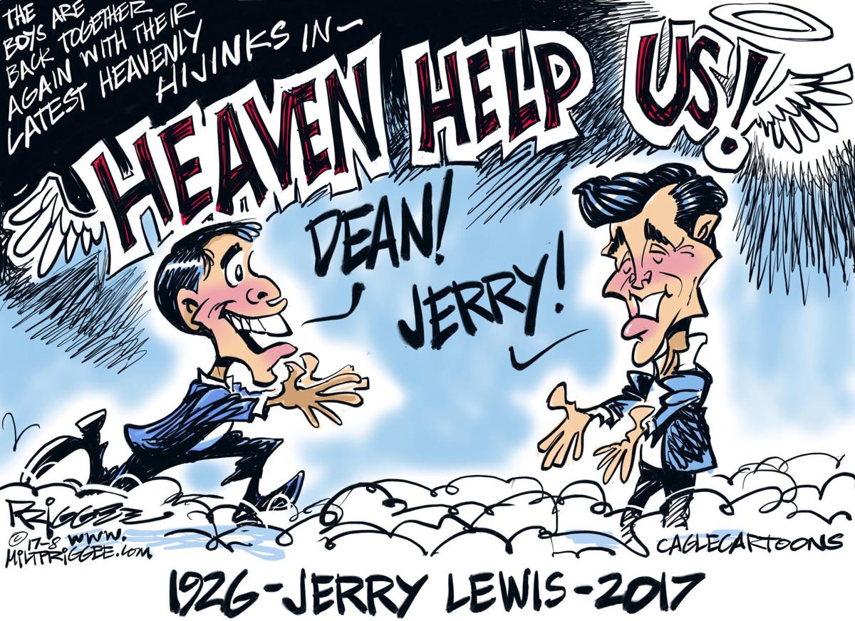 Political cartoons: Jerry Lewis, eclipse, Afghanistan | Columnists ...