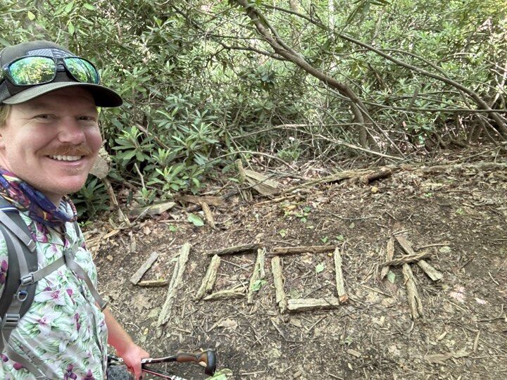 Meier passes over 400 miles on Appalachian Trail
