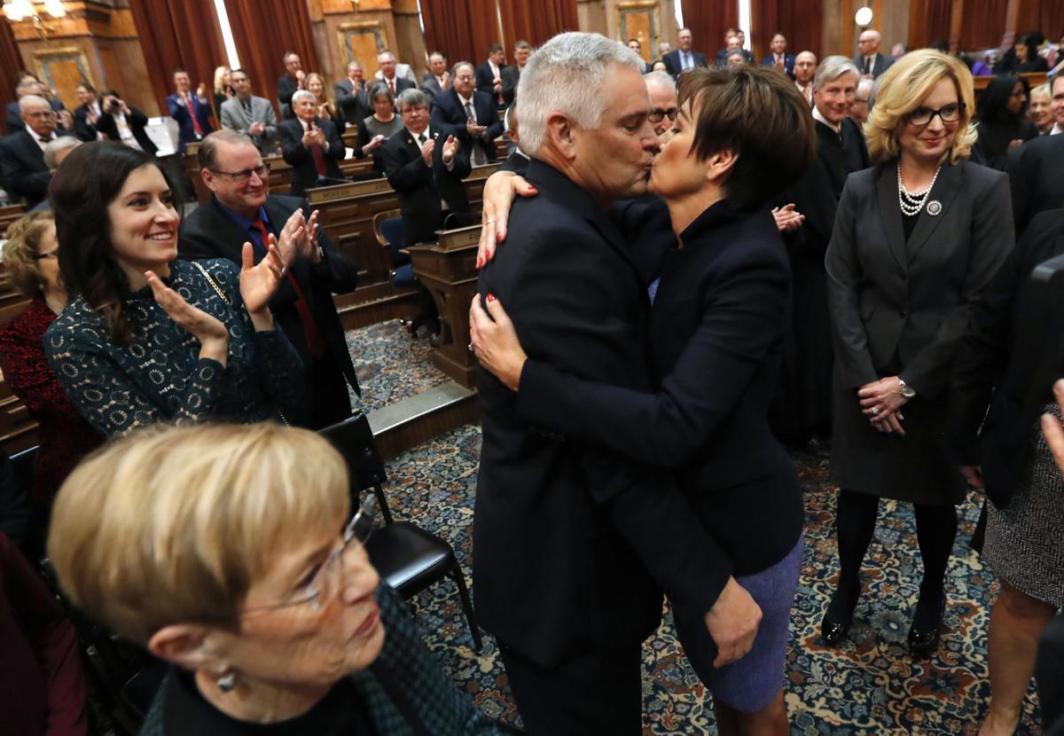 Photos: Iowa Gov. Kim Reynolds' Condition of the State address | Iowa ...