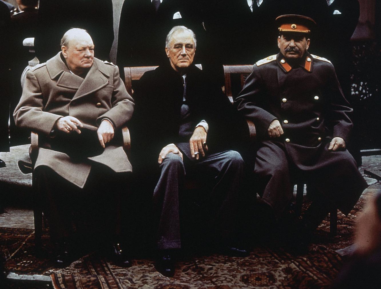 1945: Roosevelt, Churchill, and Stalin
