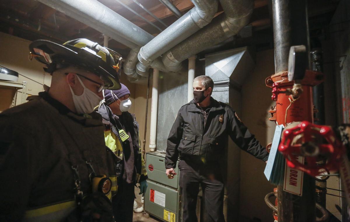 Mason City firefighters find use in soon-to-be demolished building