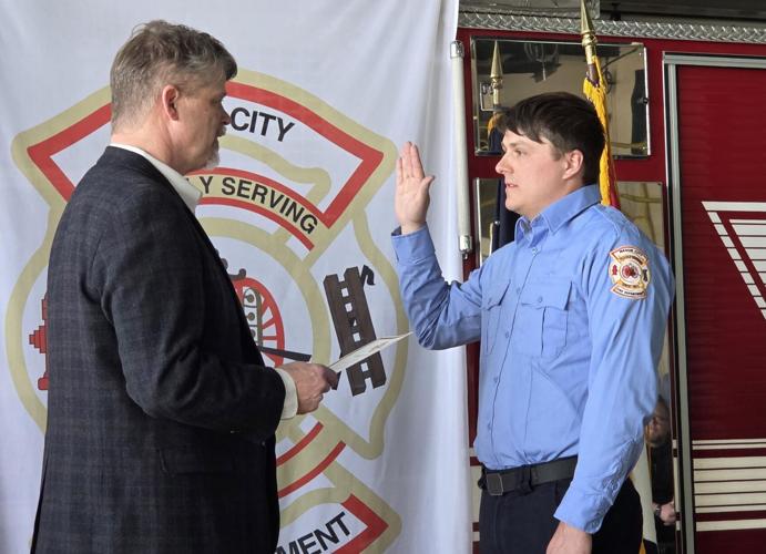 Five new members join Mason City Fire Department