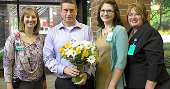 Mercy honors Gretchen Crooks with DAISY award