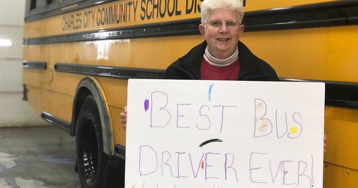 Charles City school bus driver wraps up 48-year career