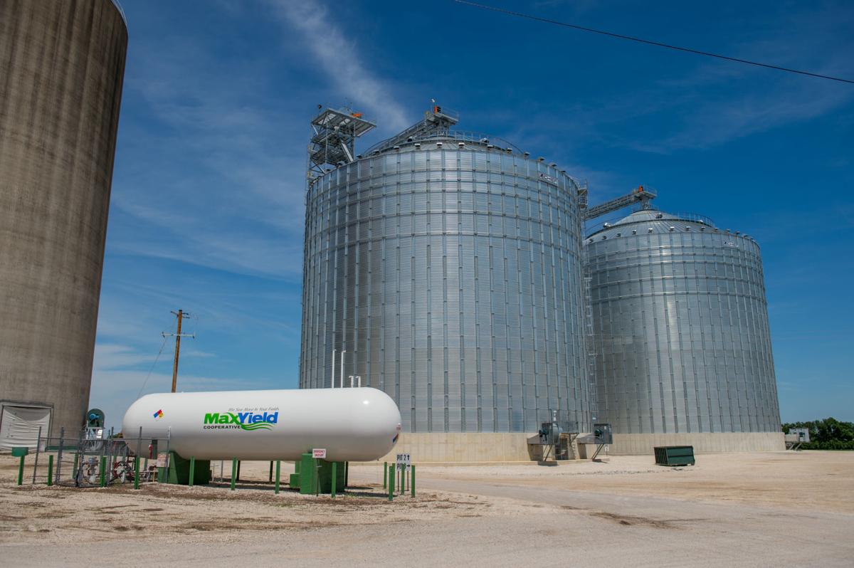 MaxYield expanding grain store in Britt