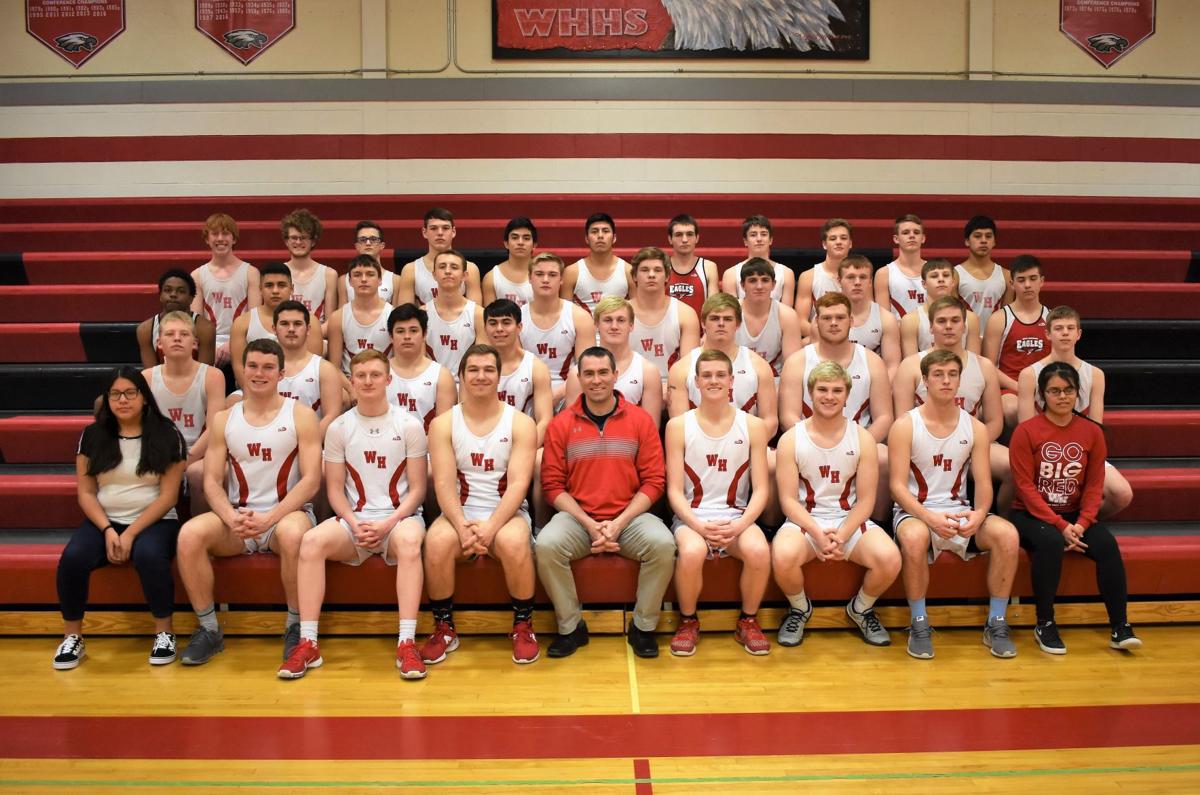 The West Hancock boys track team impressive group