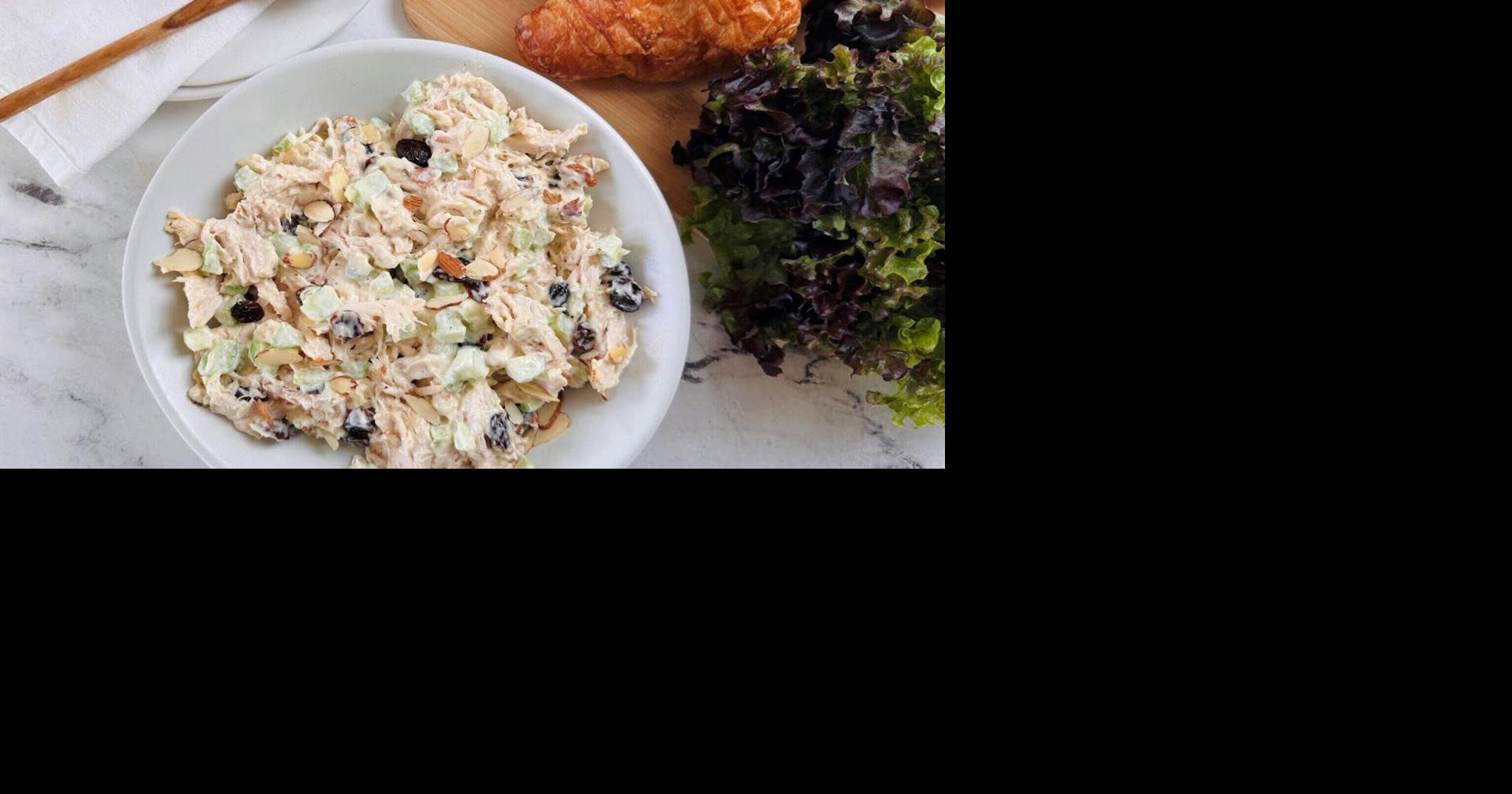 Copycat Aldi Cranberry Almond Chicken Salad Recipe