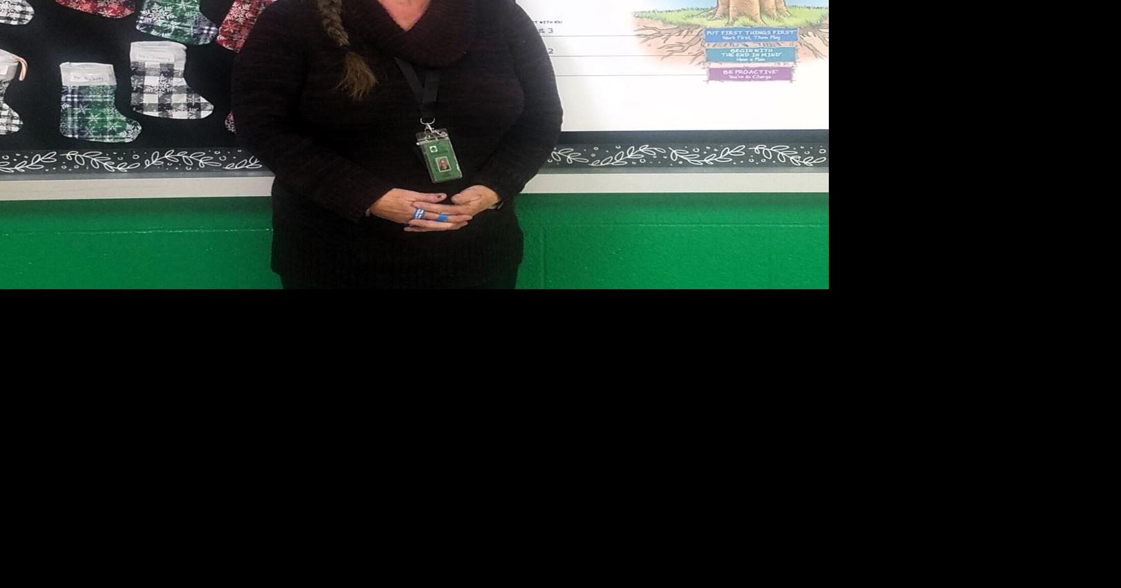 Audrey McCarthy follows the rope