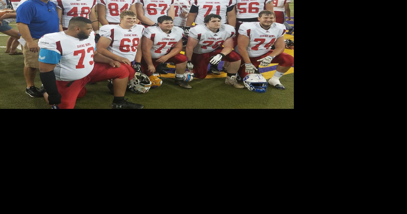 North Iowa football players participate in 47th Iowa Shrine Bowl