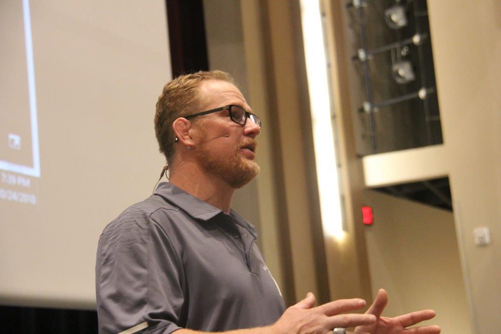 Ex-con turned champion wrestler shares his story in FC appearance