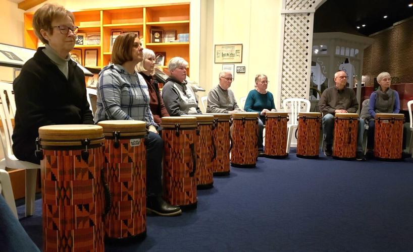 World drumming classes available at Music Man Square