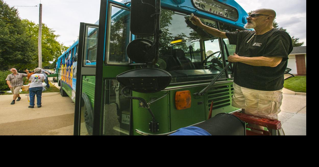 History on wheels: BUS-eum comes to North Iowa